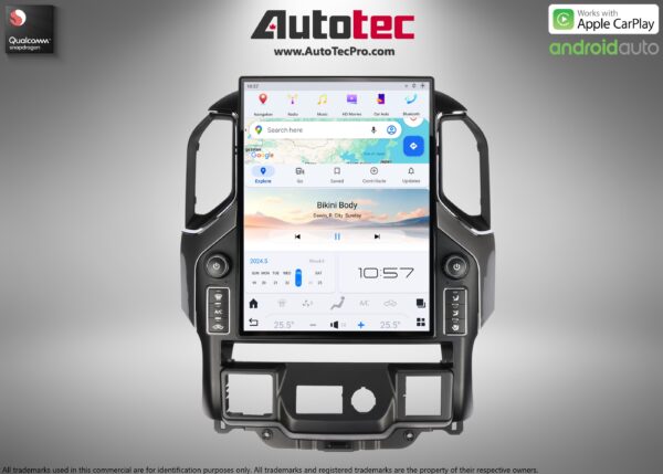 Chevrolet Silverado / GMC Sierra (2019 – 2025) 15.6″ IPS QHD 2K Touch ...