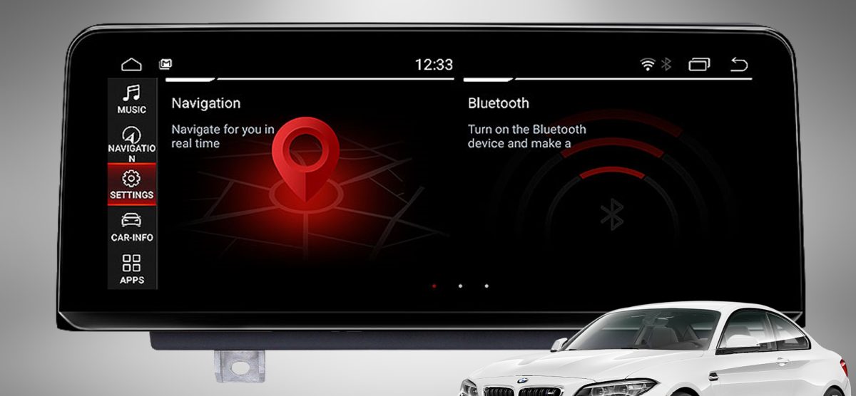 BMW 2 Series (2012 – 2017) F22 / F23 / F87 OEM FIT 8.8″ / 10.25″ HD ...