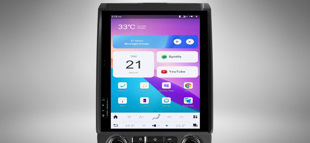 Ford F150 (2015 – 2021) 12.1″ IPS Touch-Screen Android Navigation ...