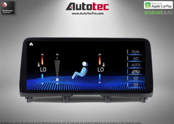 Lexus RX ( 2009- 2015 ) 12.3″ HD Touch-Screen Navigation & Infotainment ...