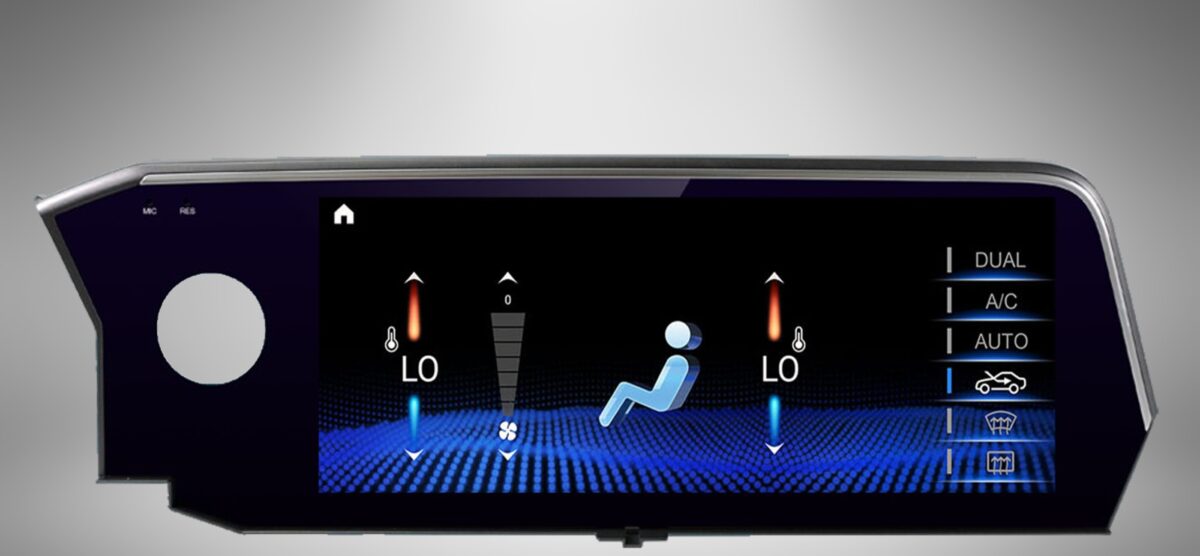 Lexus ES ( 2018- 2020 ) 12.3″ HD Touch-Screen Navigation & Infotainment ...