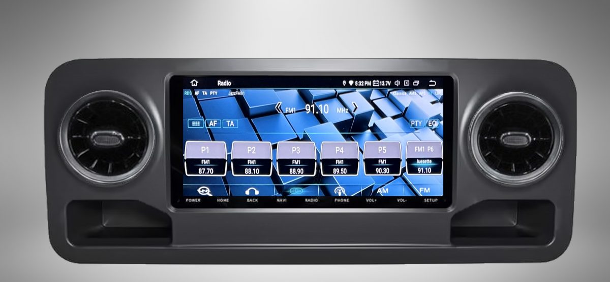 Mercedes-Benz Sprinter (2019 – 2024) Direct-Fit 10.25″ HD Touch-Screen ...