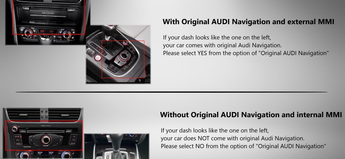 AUDI A4 / A5 (2009 – 2016) OEM FIT 10.25″ / 12.3″ HD Touch-Screen ...