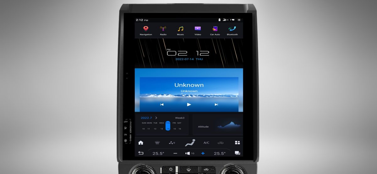 Ford F150 (2015 – 2021) 12.1″ IPS Touch-Screen Android Navigation ...