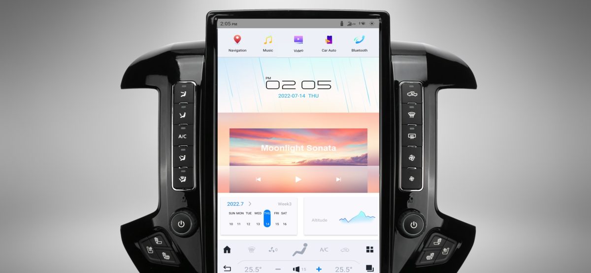 Chevrolet Silverado / GMC Sierra 14.4″ IPS QHD 2K Touch-Screen ...