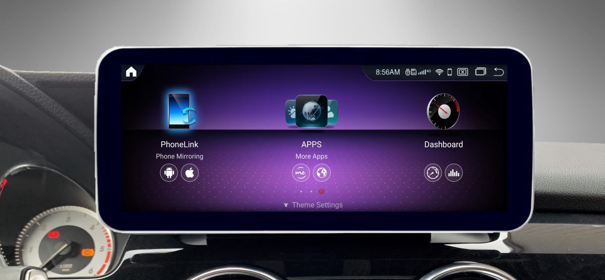 Mercedes-Benz GLK (2013-2015 | X204) Direct-Fit 10.25″ HD IPS Touch ...