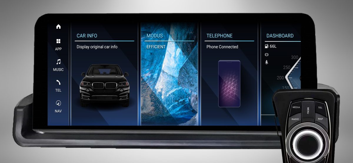 BMW 3 Series (2006 – 2012) E90 / E91 / E92 OEM FIT 10.25″ /12.5″ HD ...