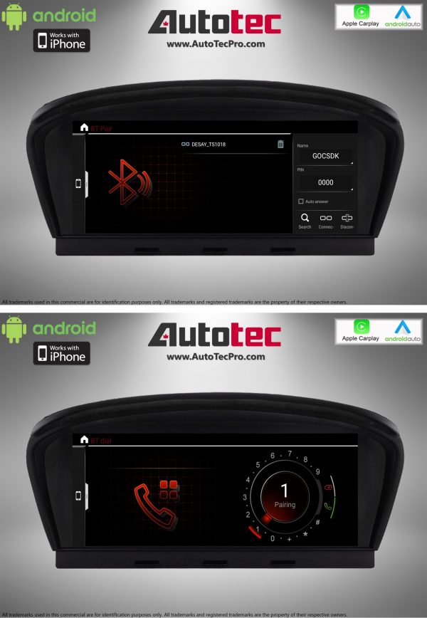 BMW 3 Series (2006 – 2012) E90 / E91 / E92 OEM FIT 8.8″ HD Touch-Screen ...