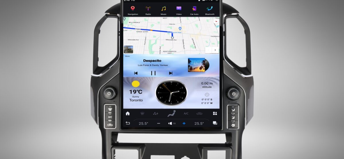 Ford F250 | F350 (2017 – 2021) 12.1″ IPS Touch-Screen Android ...