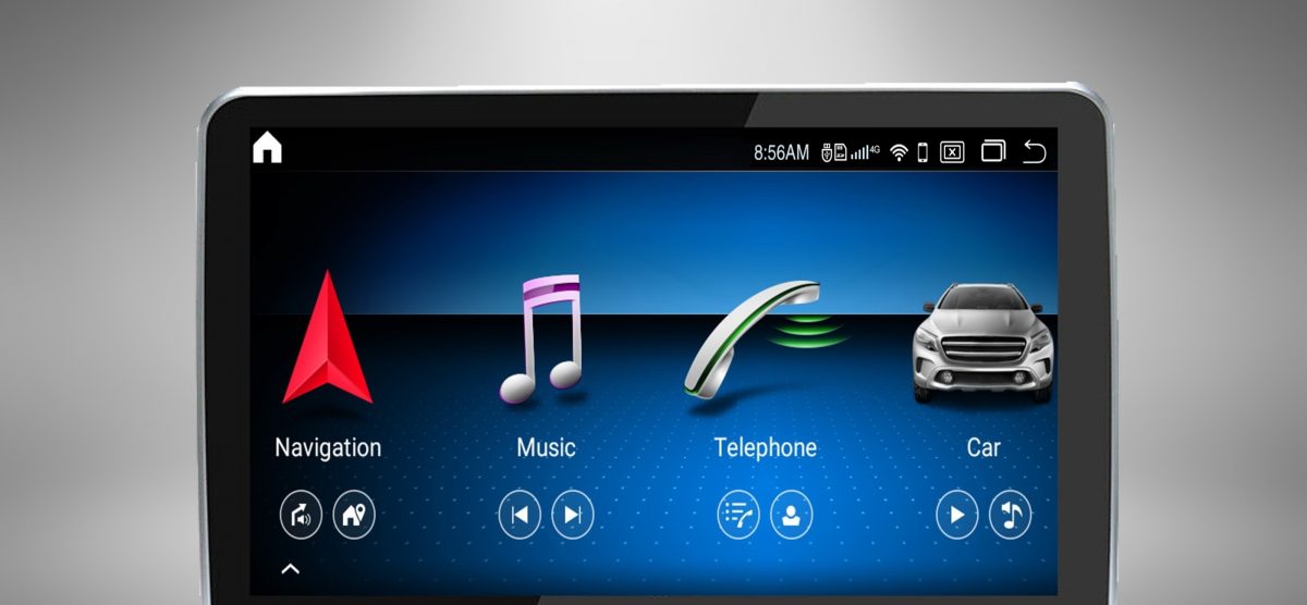 Mercedes-Benz GLE / GLS (2016-2019) W166/X166 Direct-Fit 9″ HD IPS ...