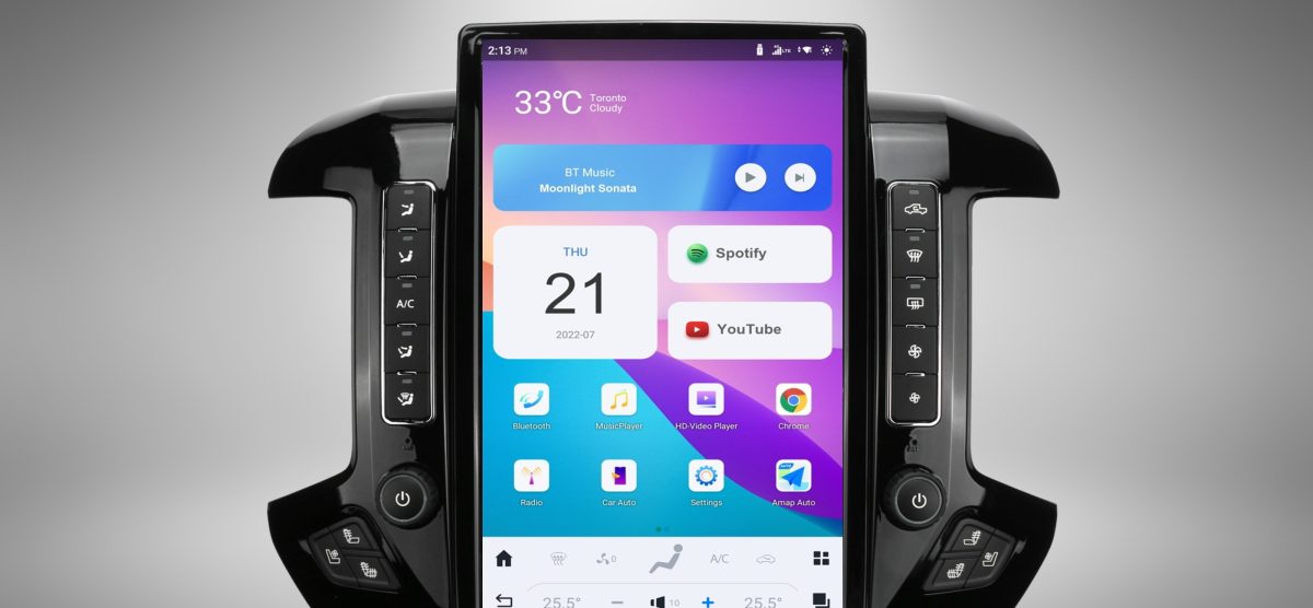 Chevrolet Silverado / GMC Sierra (2014 – 2019) 14.4″ IPS QHD 2K Touch ...