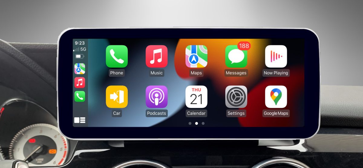 Mercedes-Benz GLK (2013-2015 | X204) Direct-Fit 10.25″ HD IPS Touch ...