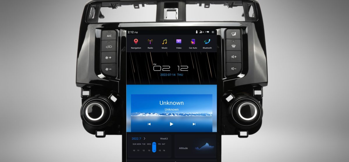 Toyota 4Runner (2009 – 2020) 13.6″ IPS HD Touch-Screen Navigation ...
