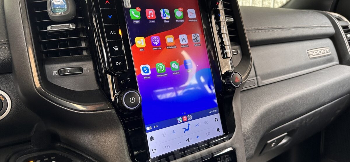 Dodge RAM (2019 – 2023) 12″ HD Tesla-Style Navigation & Infotainment ...