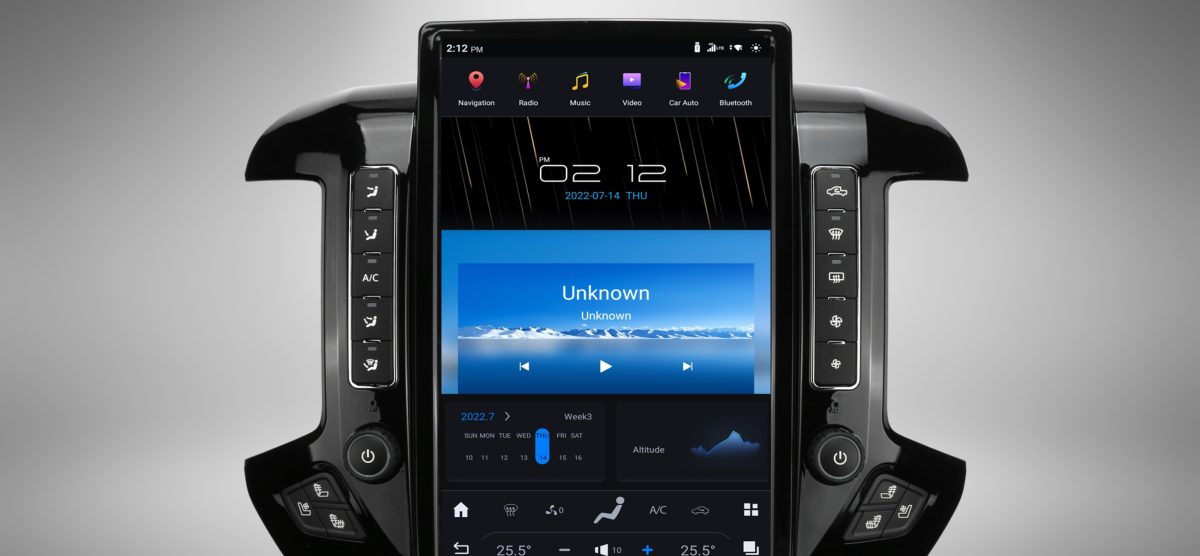 Chevrolet Silverado / GMC Sierra (2014 – 2019) 14.4″ IPS QHD 2K Touch ...