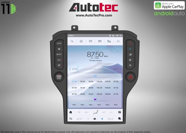 Ford Mustang (2015 – 2022) 14.4″ IPS QHD 2K Touch-Screen Android ...