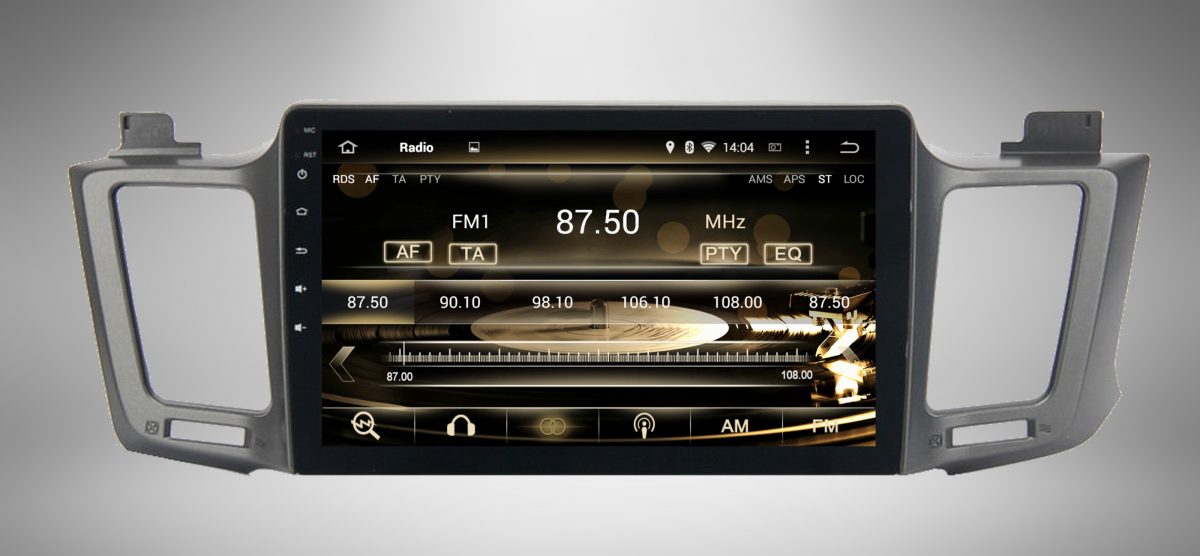 Toyota RAV4 (2013 – 2018) OEM FIT 10.2″ HD Touch-Screen Android ...