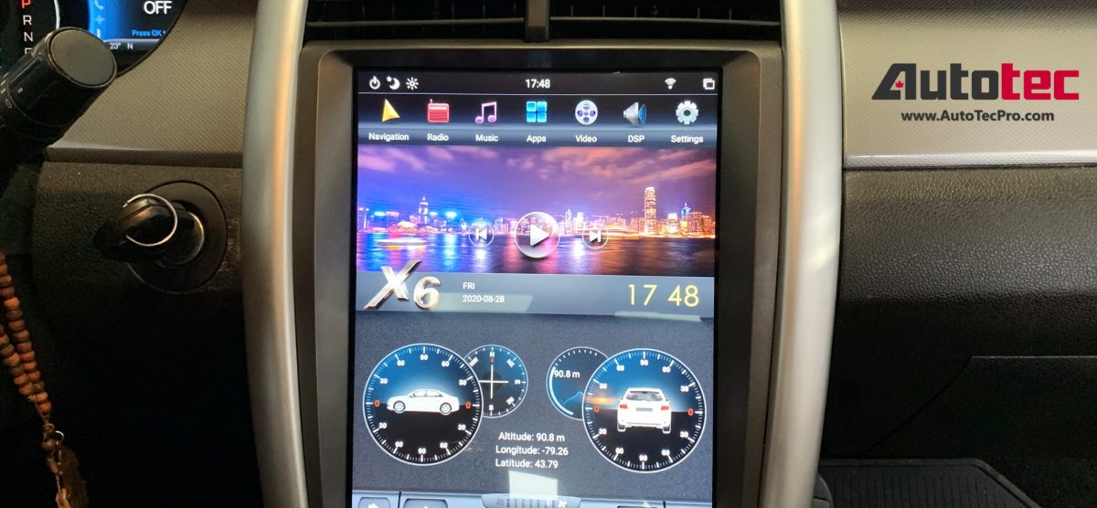 Ford Edge (2011 – 2014) 12.1″ IPS HD Touch-Screen Android Navigation ...