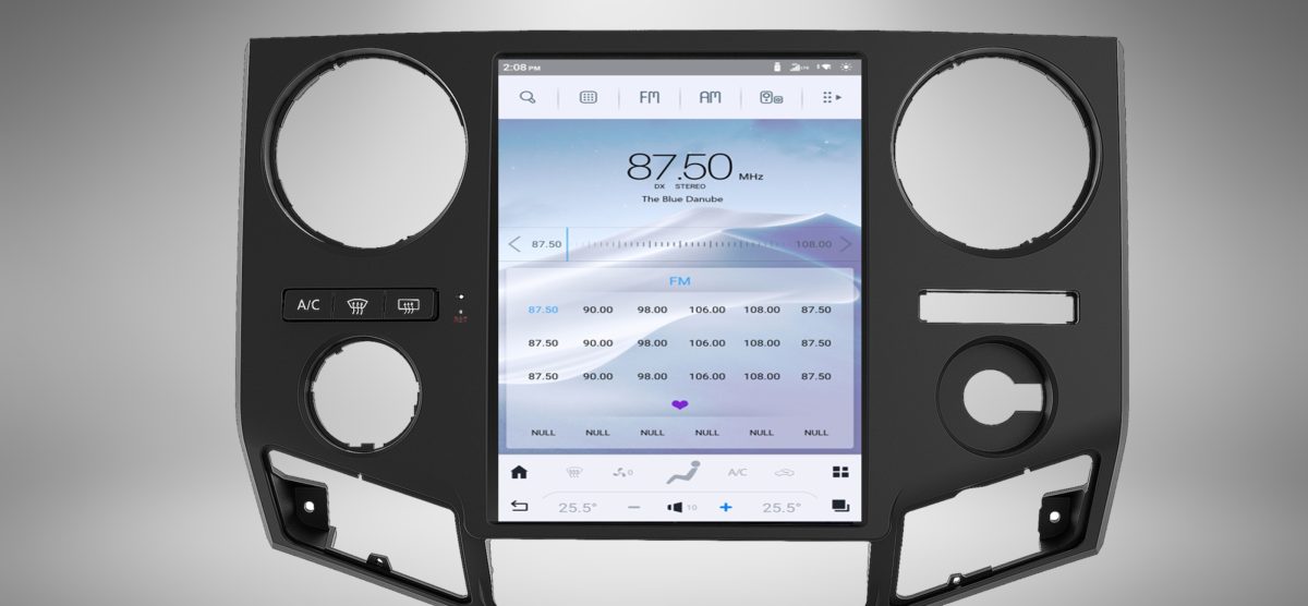 Ford F250 F350 (2009 – 2016) 12.1″ IPS HD Touch-Screen Navigation ...