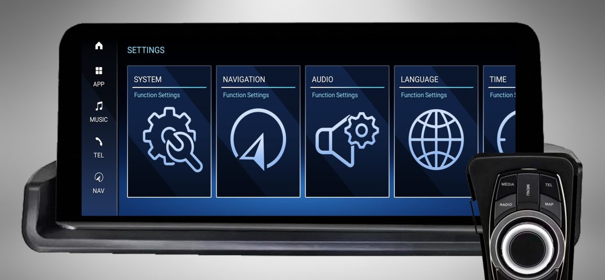 BMW 3 Series (2006 – 2012) E90 / E91 / E92 OEM FIT 10.25″ /12.5″ HD ...