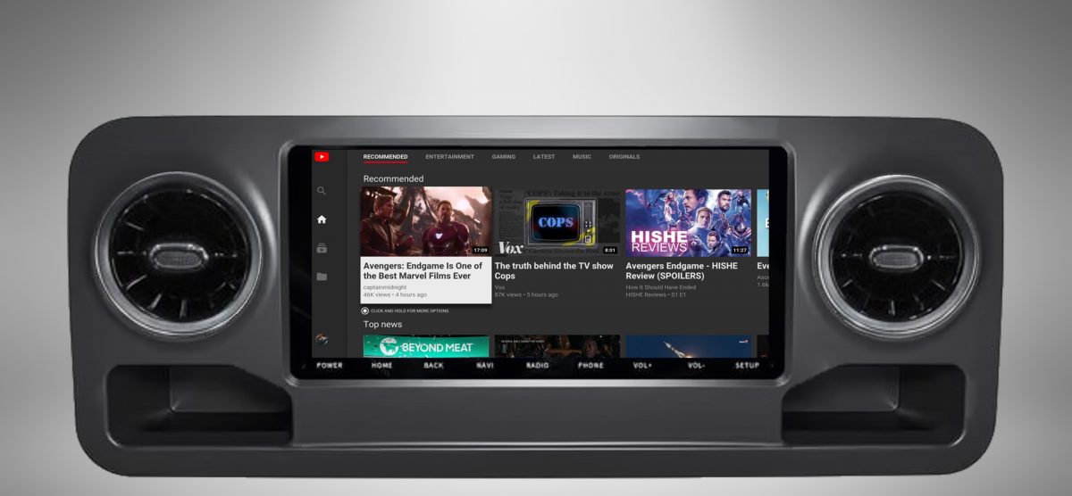 Mercedes-Benz Sprinter (2019 – 2024) Direct-Fit 10.25″ HD Touch-Screen ...