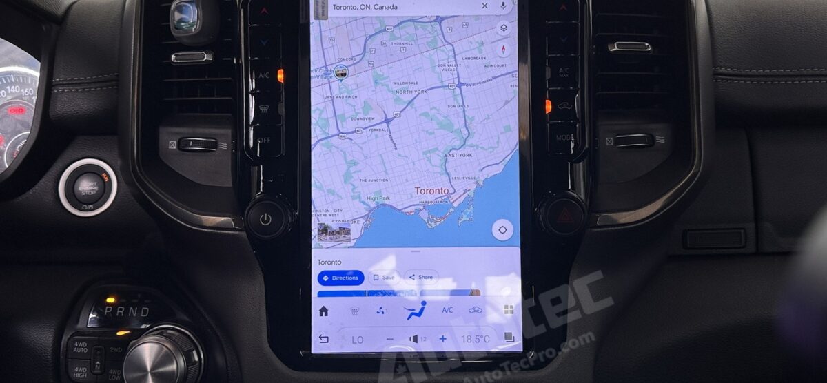 Dodge RAM (2019 – 2023) 12″ HD Tesla-Style Navigation & Infotainment ...