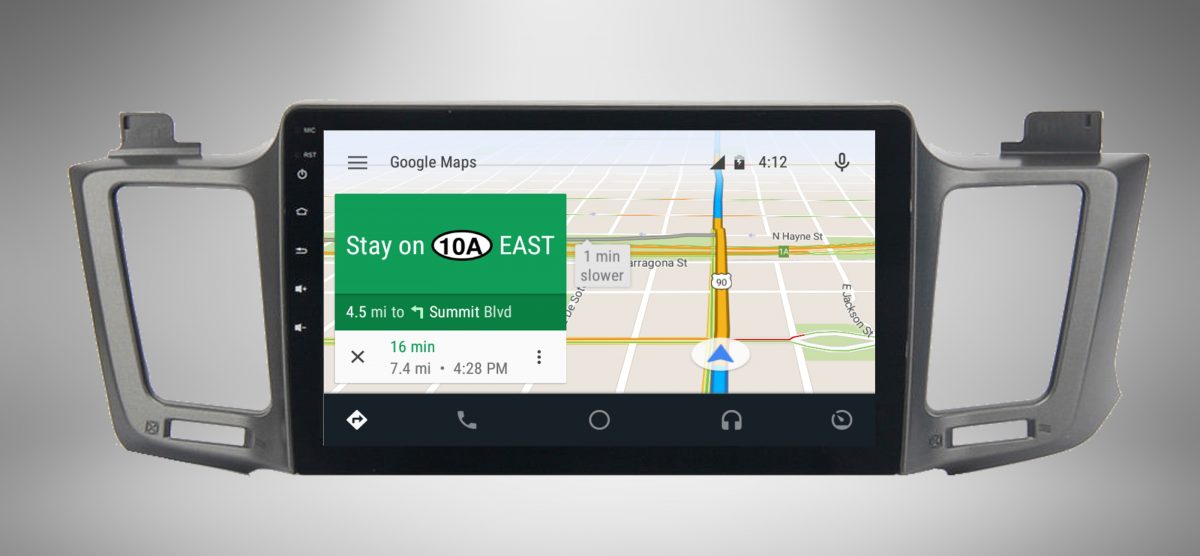 Toyota RAV4 (2013 – 2018) OEM FIT 10.2″ HD Touch-Screen Android ...