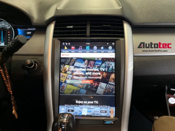 Ford Edge (2011 – 2014) 12.1″ IPS HD Touch-Screen Android Navigation ...