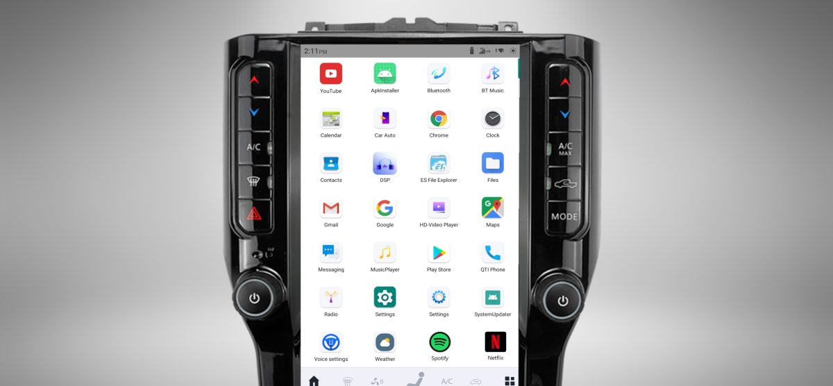 Dodge RAM (2019 – 2023) 12″ HD Tesla-Style Navigation & Infotainment ...