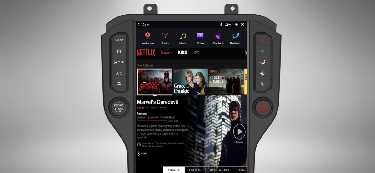 Ford Mustang (2015 – 2022) 14.4″ IPS QHD 2K Touch-Screen Android ...