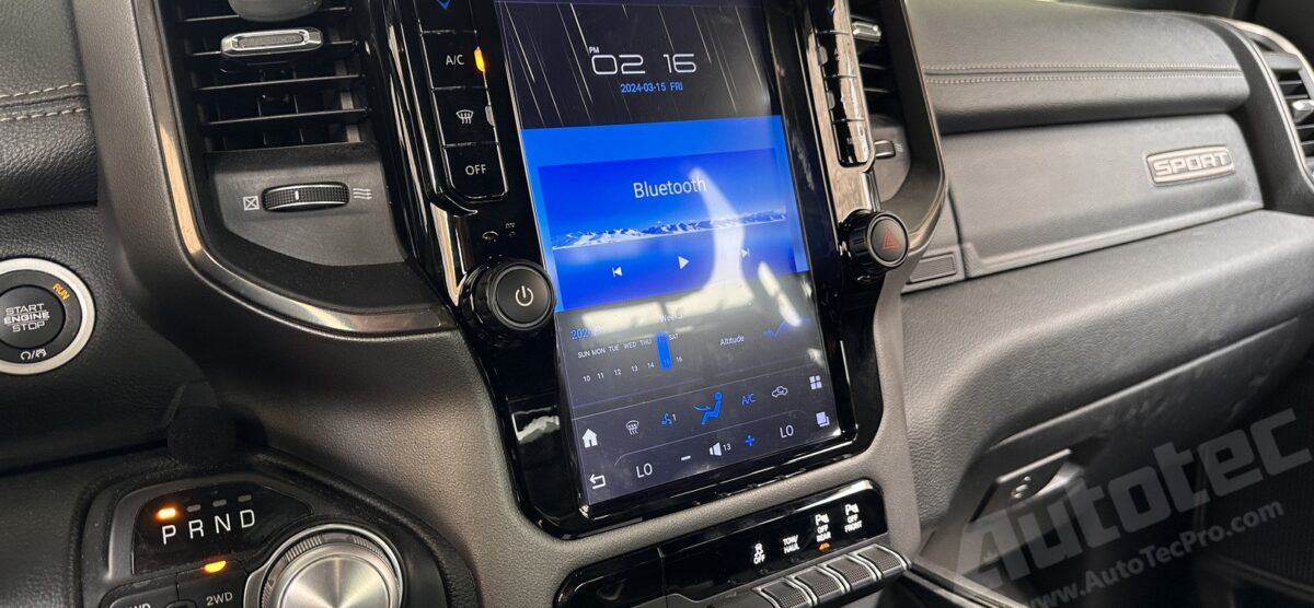 Dodge RAM (2019 – 2023) 12″ HD Tesla-Style Navigation & Infotainment ...