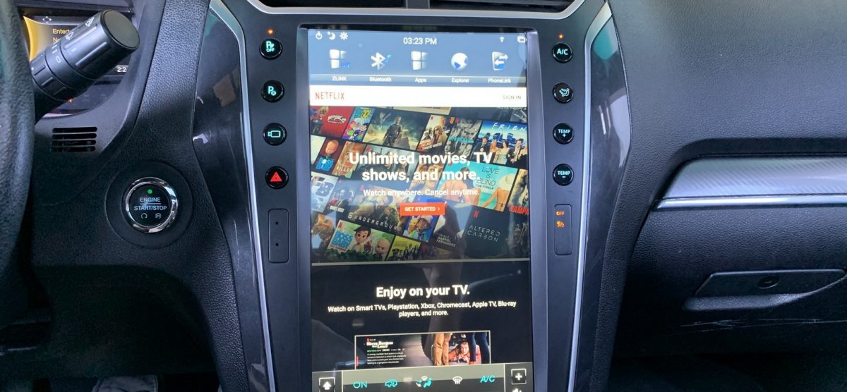 Ford Explorer (2011 – 2019) 14.4″ IPS QHD 2K Touch-Screen Android ...