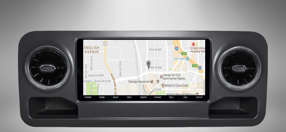 Mercedes-Benz Sprinter (2019 – 2024) Direct-Fit 10.25″ HD Touch-Screen ...
