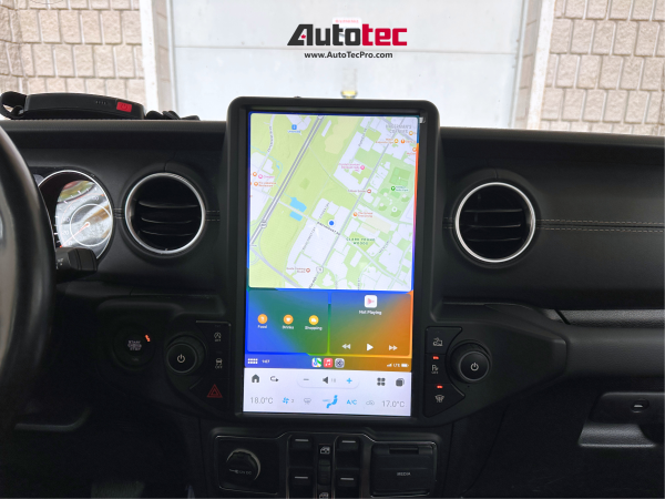 Jeep Wrangler (2018 – 2021) 13.6″ IPS HD Touch-Screen Navigation ...