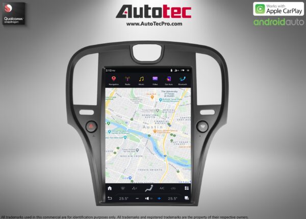 Chrysler 300 300C (2011 – 2020) 13.6″ IPS HD Touch-Screen Android ...