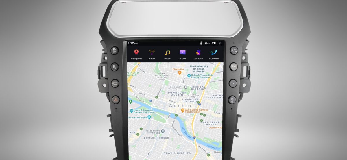 Ford Explorer (2011 – 2019) 14.4″ IPS QHD 2K Touch-Screen Android ...