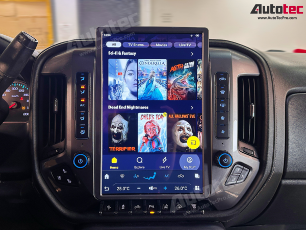 Chevrolet Silverado / GMC Sierra (2014 – 2019) 15.6″ IPS QHD 2K Touch ...