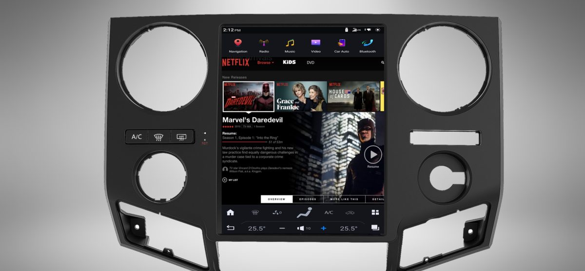 Ford F250 F350 (2009 – 2016) 12.1″ IPS HD Touch-Screen Navigation ...