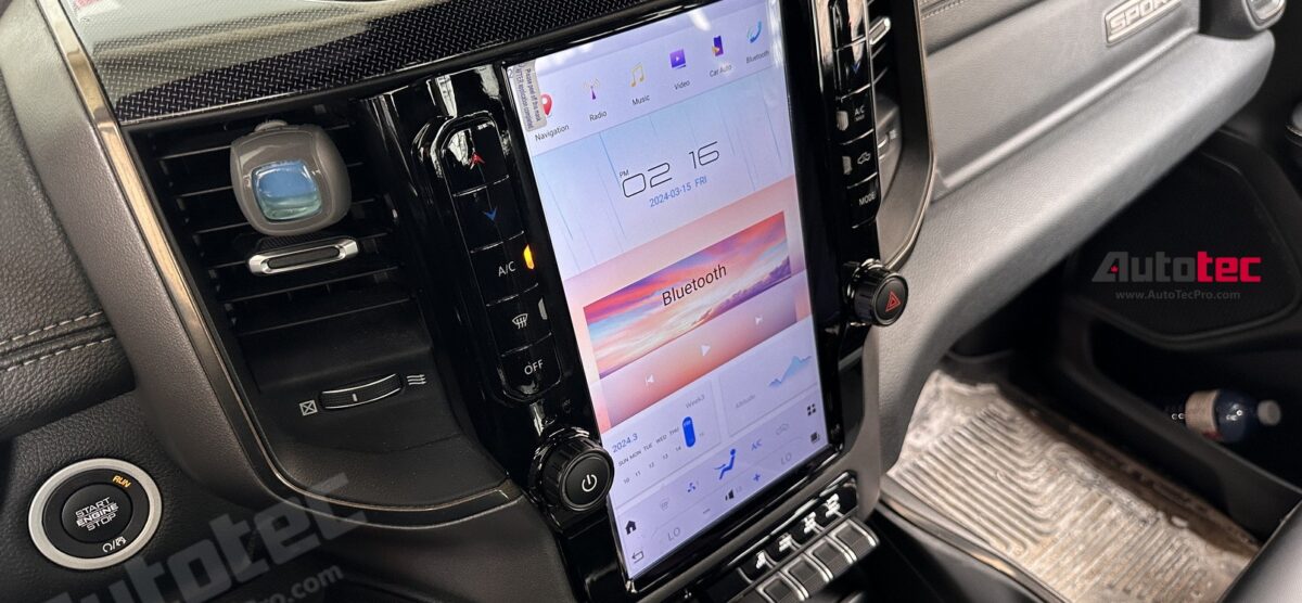 Dodge RAM (2019 – 2023) 12″ HD Tesla-Style Navigation & Infotainment ...