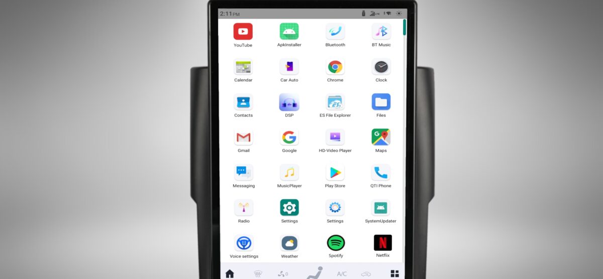 Dodge RAM (2013 – 2018) 14.4″ IPS QHD 2K Touch-Screen Android ...