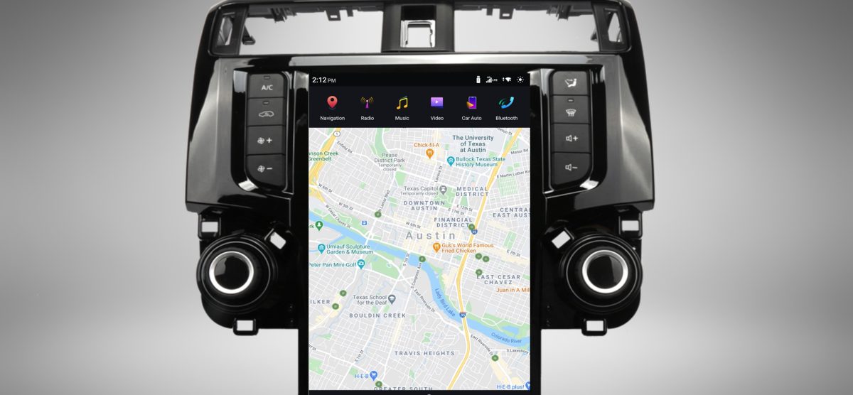 Toyota 4Runner (2009 – 2020) 13.6″ IPS HD Touch-Screen Navigation ...
