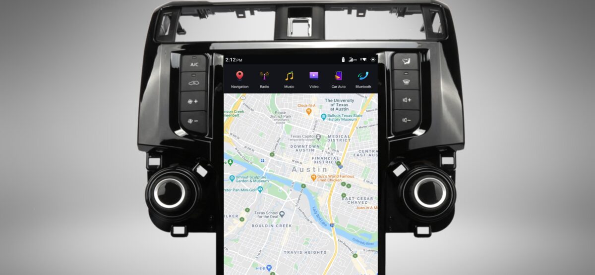 Toyota 4Runner (2009 – 2019) 13.6″ IPS HD Touch-Screen Navigation ...