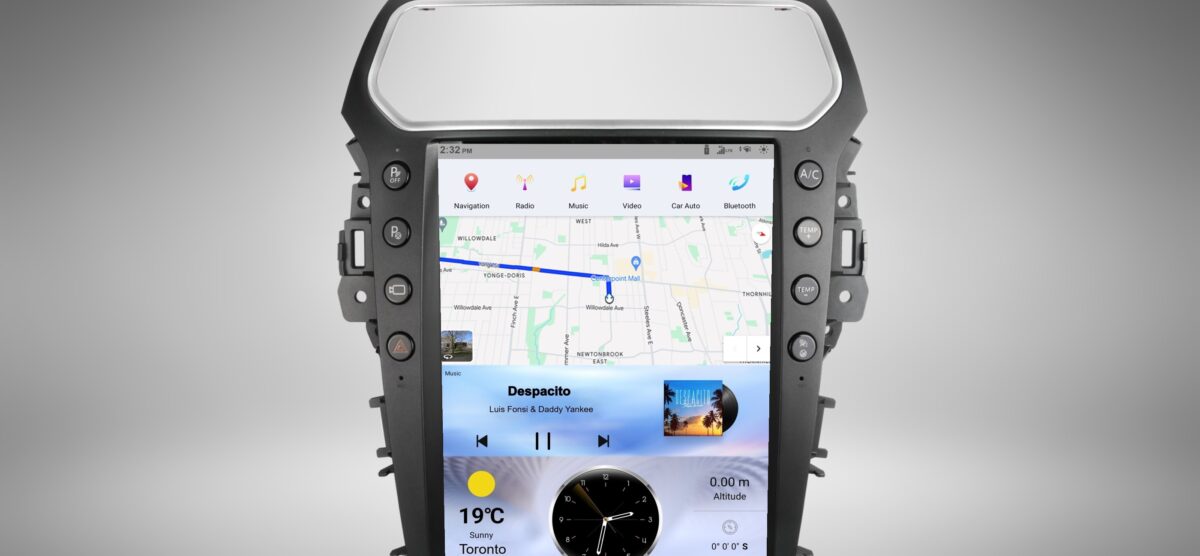 Ford Explorer (2011 – 2019) 14.4″ IPS QHD 2K Touch-Screen Android ...