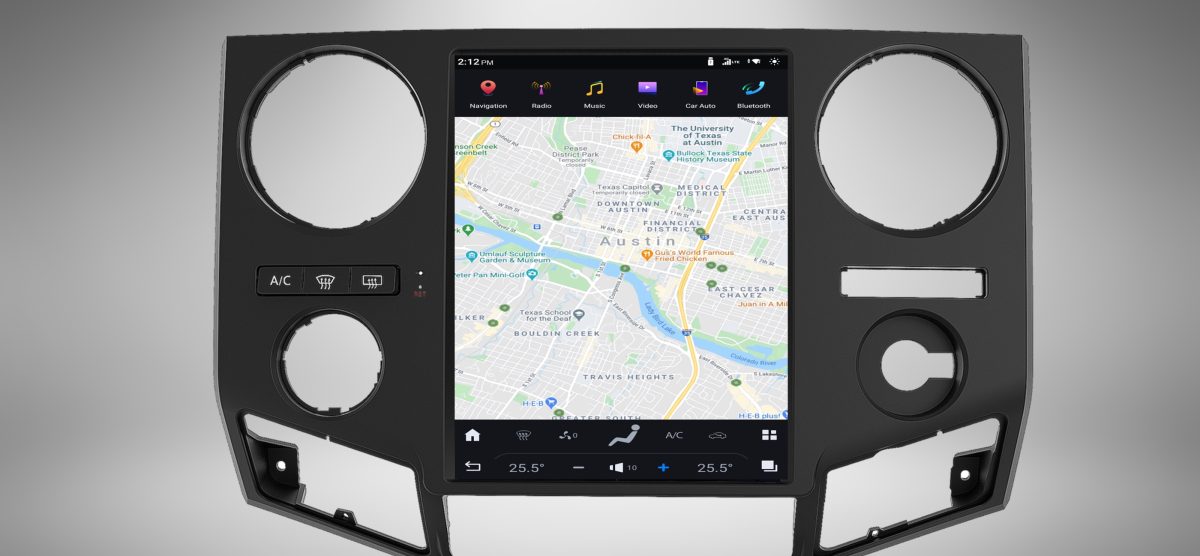 Ford F250 F350 (2009 – 2016) 12.1″ IPS HD Touch-Screen Navigation ...