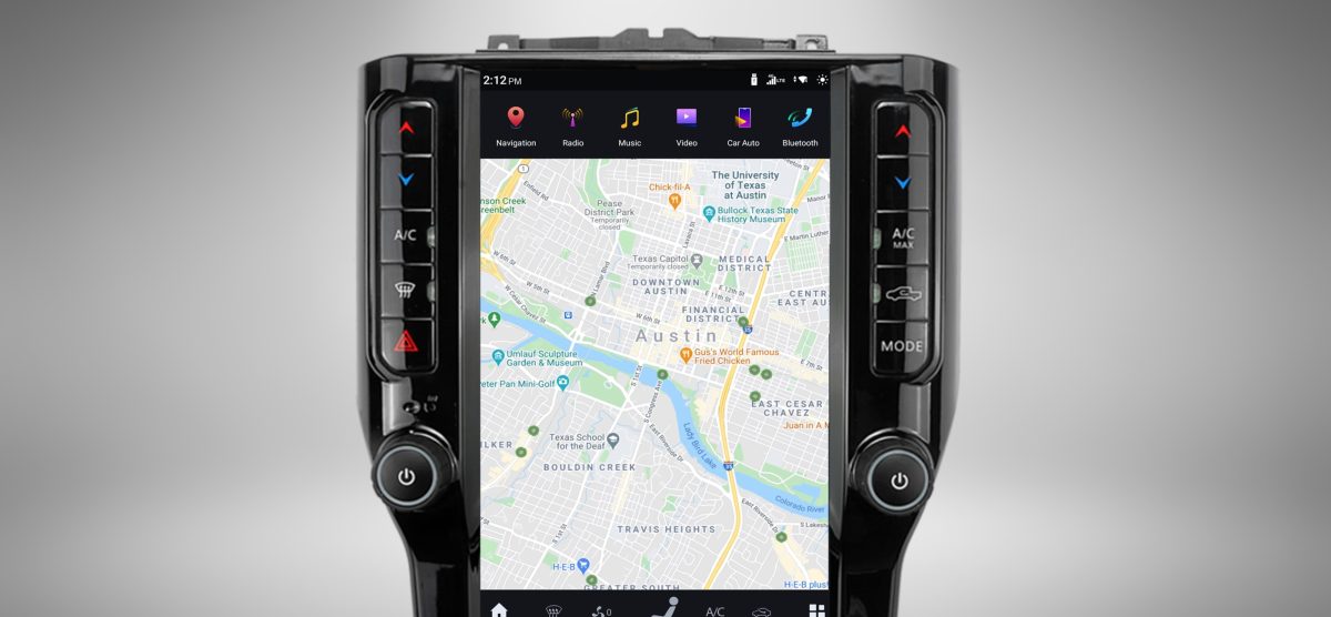 Dodge RAM (2019 – 2023) 12″ HD Tesla-Style Navigation & Infotainment ...