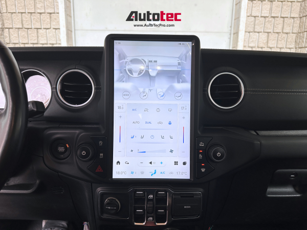 Jeep Wrangler (2018 – 2021) 13.6″ IPS HD Touch-Screen Navigation ...