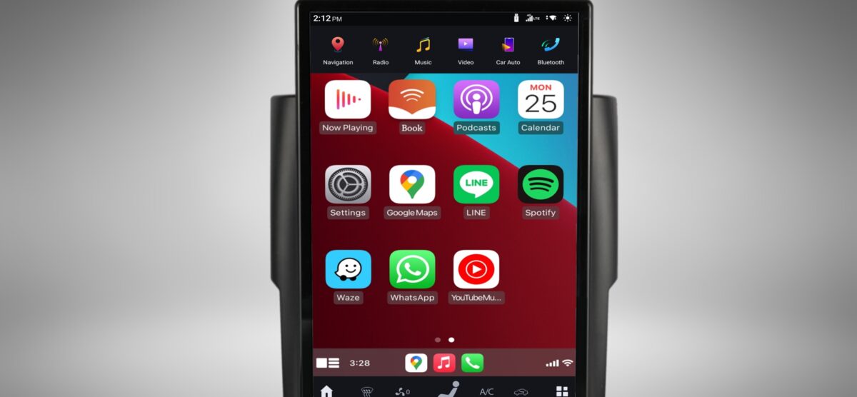 Dodge RAM (2013 – 2018) 14.4″ IPS QHD 2K Touch-Screen Android ...