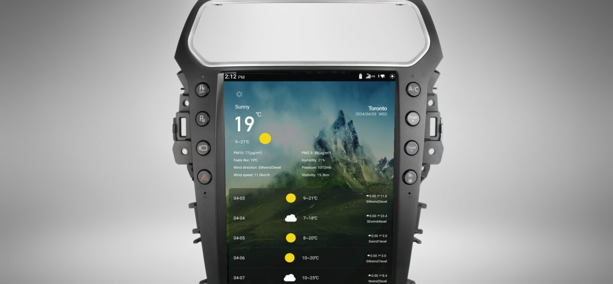 Ford Explorer (2011 – 2019) 14.4″ IPS QHD 2K Touch-Screen Android ...