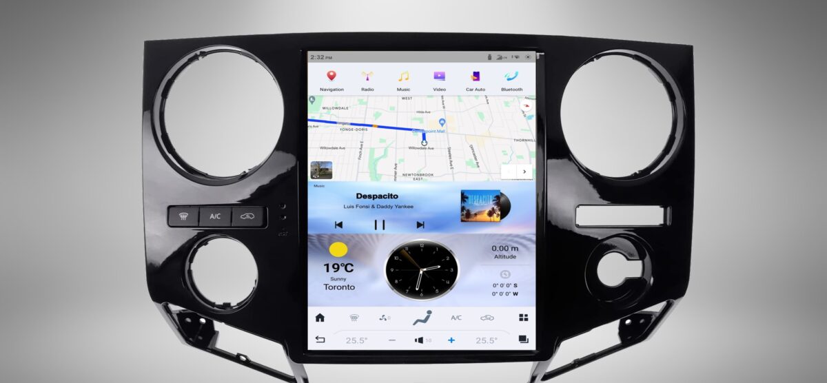 Ford F250 F350 (2009 – 2016) 12.1″ IPS HD Touch-Screen Navigation ...