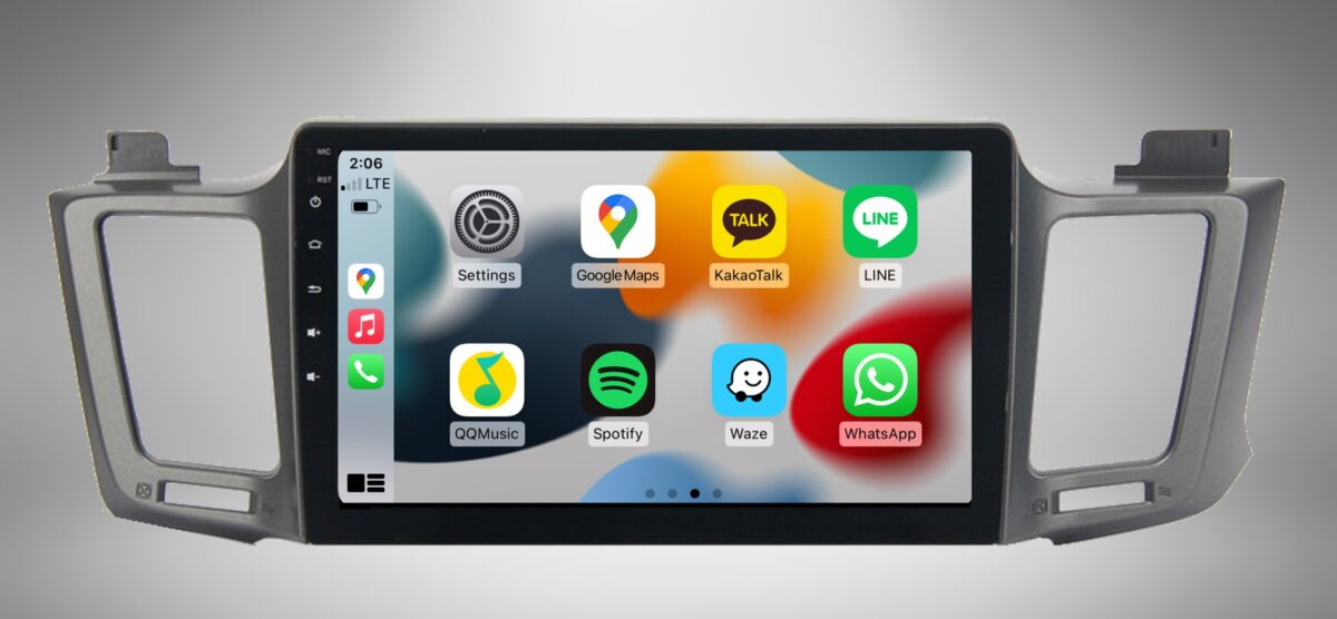 Toyota RAV4 (2013 – 2018) 10.2″ HD Touch-Screen Android Navigation ...